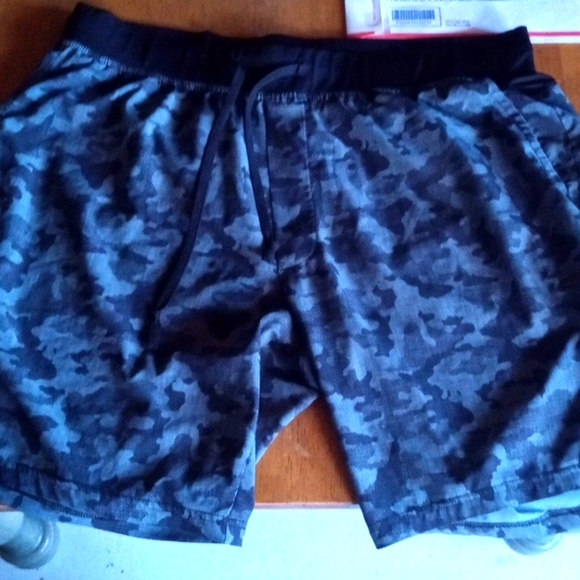 Perry Ellis | Shorts | Perry Ellis Blue Camo Shorts | Poshmark